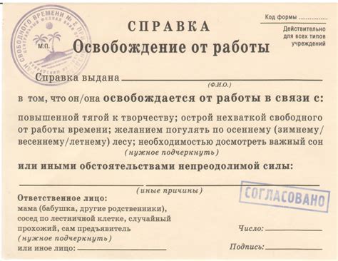 Справка мотивация