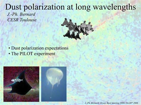 Ppt Dust Polarization Expectations The Pilot Experiment Powerpoint