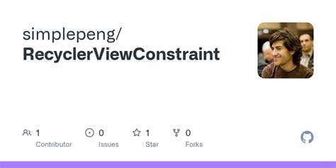 GitHub Simplepeng RecyclerViewConstraint