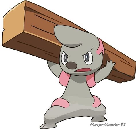 Timburr Pokémon Desenho Pokemon Personagens De Anime