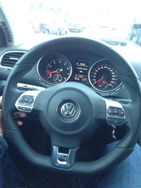 Руль от Golf R — Volkswagen Golf Mk6, 1,4 л, 2011 года | аксессуары ...