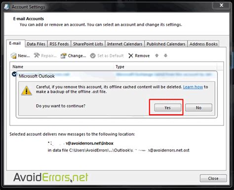 Solved Outlook Cannot Logon Verify You Are Connected To The Network AvoidErrors