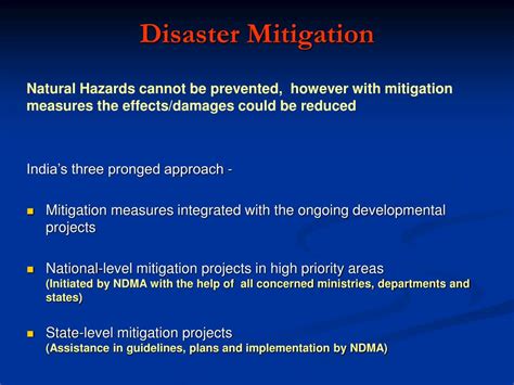 Ppt Cyclone And Tsunami Risk Mitigation Measures In India Powerpoint
