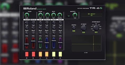 Momo Releases Editor Software For Roland Tr 6s Rhythm Performer