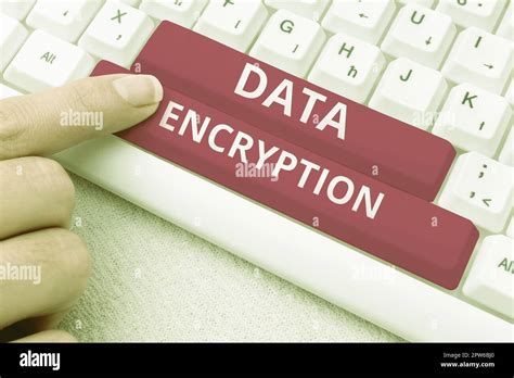 conceptual display data encryption business showcase conversion of data into code for