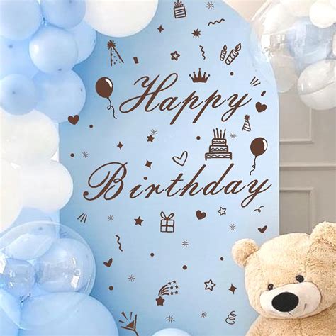 Happy Birthday Party Decals For Backdrop Arch Decal Party