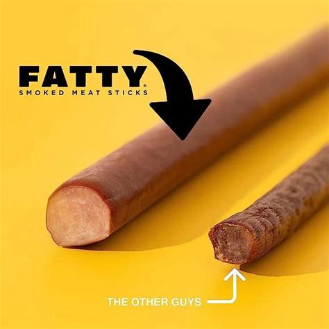 Delicious Fatty Smoked Meat Sticks A Tasty And Satisfying Snack