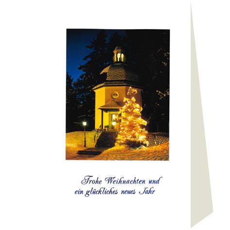Weihnachtskarte 7 Stille Nacht Oberndorf