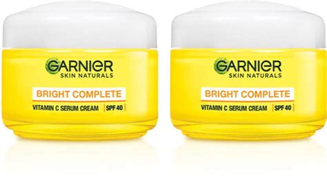 Garnier Bright Complete Serum Cream Spf 40 45g Pack Of 2 Price In