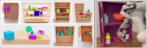 Cabinet Scaling Neural Collision Detection For Object Rearrangement With Procedural Scene