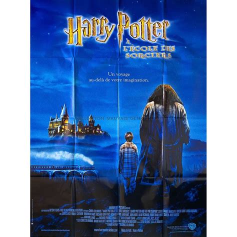 Affiche De Cinéma Française De Harry Potter A Lecole Des Sorciers