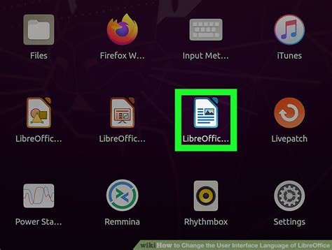 Ways To Change The User Interface Language Of LibreOffice