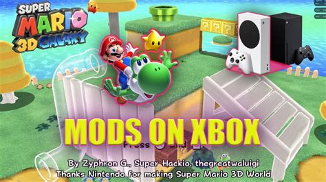 You Can Mod Super Mario Galaxy 2 On Xbox Youtube