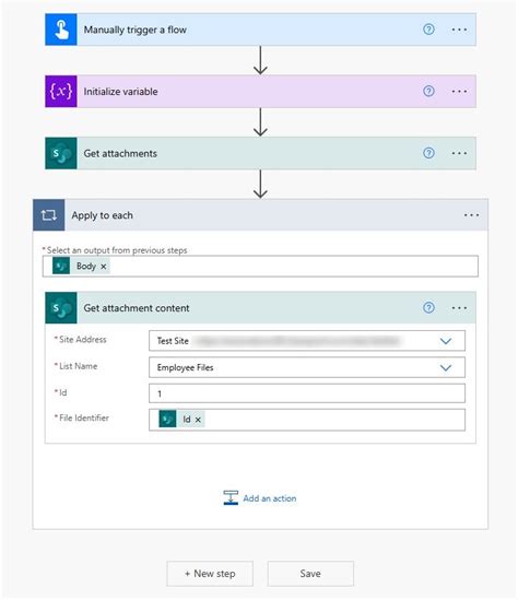 Power Automate Get Attachments In Sharepoint List Item And Send To Email