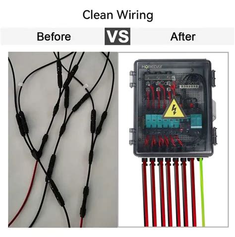 Factory Combiner Box PV DC In Out String V V PV Array