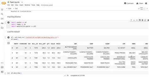 Completed Data Science Task 1 At Coderscave Karthigaiselvi V Posted