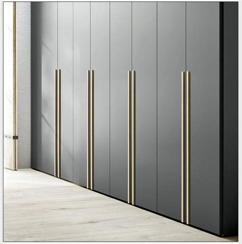 Современная золотая ручка для шкафа Jd алюминиевый профиль ручка для винного шкафа черная