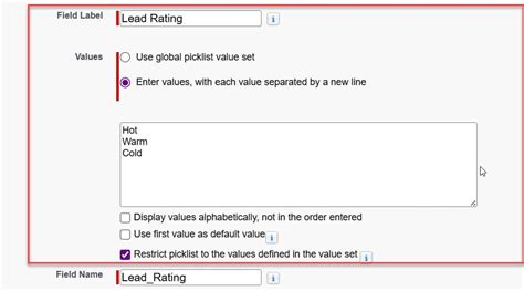 Salesforce Picklist Default Value Formula Bijay Kumar