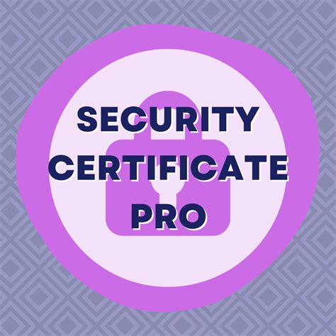 Security Certificate Pro Forward Digital Marketing