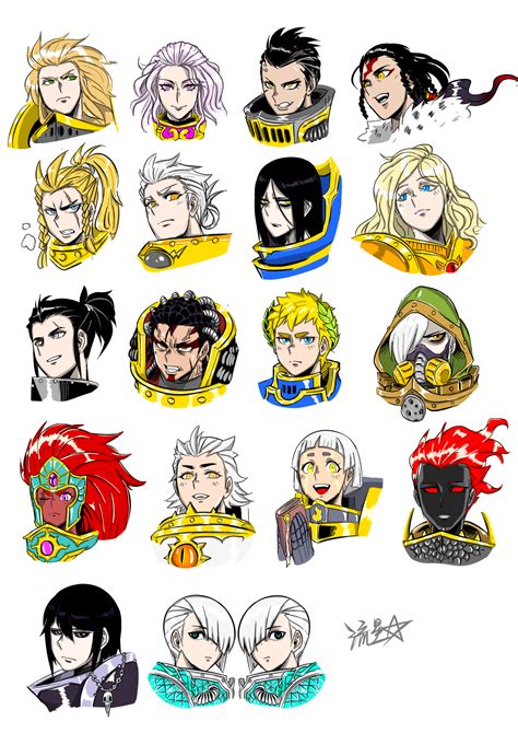 Female Primarch Draw By Cnmbjwx And Colour By Original Poster R