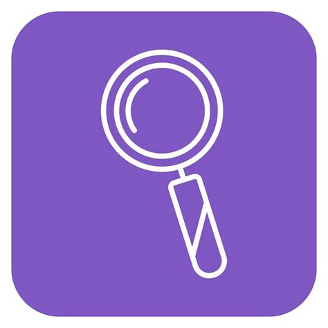 Premium Vector Magnifying Glass Vector Illustration