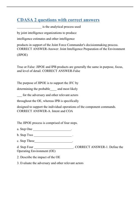 Cdasa 2 Questions With Correct Answers Cdasa Stuvia Us