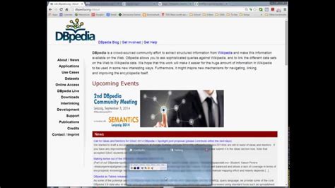 Using Dbpedia Youtube