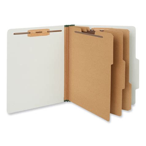 Eight Section Pressboard Classification Folders 3 Expansion 3