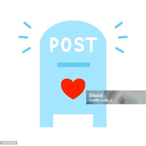 하트 기호 또는 사랑 메일 우체통 발렌타인 데이에 대 한 디자인 요소 벡터 고전 양식에 대한 스톡 벡터 아트 및 기타 이미지 고전 양식 귀여운 낙서 드로잉 Istock