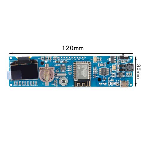 Esppwroledclock天气时钟模块 83515 深圳优信电子科技有限公司