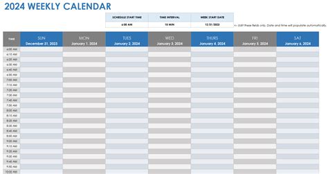 2025 52 Week Calendar Excel Images References Daisy Quinnt