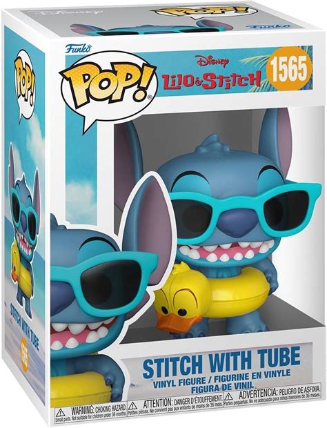 Funko Pop Disney Lilo And Stitch Stitch With Tube