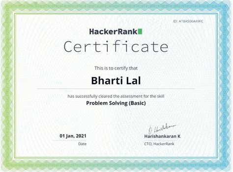 bharti lal on linkedin hackerrank javaprogramming problemsolving datastructures… 12 comments