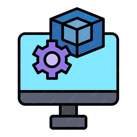 Premium Vector Software Icon