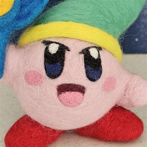 Needle Felted Sword Kirby R Nintendostitch