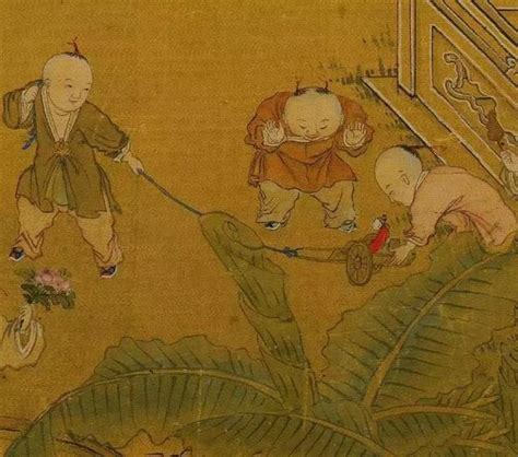古代兒童玩什麼？400年前他畫100個孩子戲耍，圖中玩具鮮為人知 每日頭條