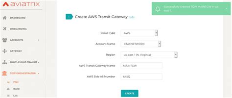 Automate Your Network Setup In Aws Control Tower Using Aviatrix Aws