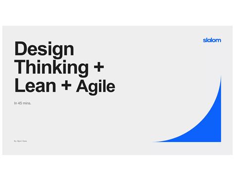 design thinking lean agile ppt