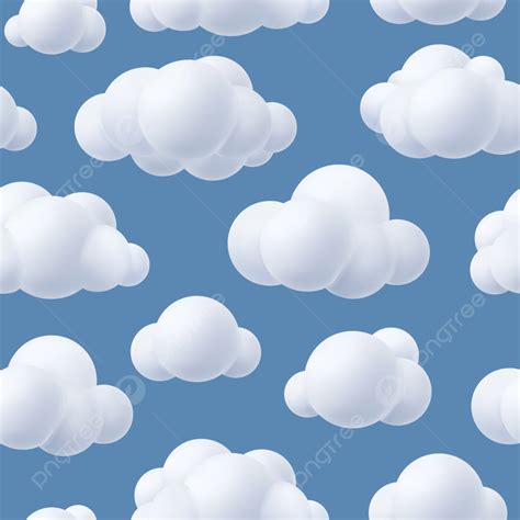구름 패턴 구름 무늬 푹신한 배경 일러스트 및 사진 무료 다운로드 Pngtree