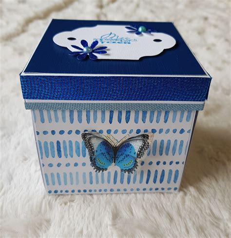 Birthday Exploding Box Greeting Cards Etsy