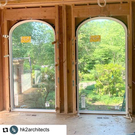 Direct Glaze Arched Window Replacement For Brighter Space