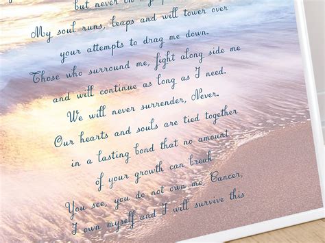 Cancer Survivor Poems