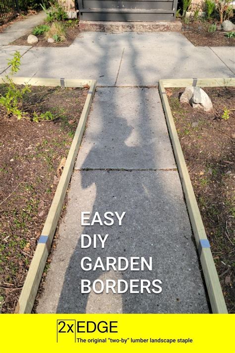Easy Landscape Edging For Sidewalks And Hellstrips Artofit