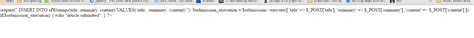 Mysql Pdo Not Working Simply Displaying Some Of The Code As If It