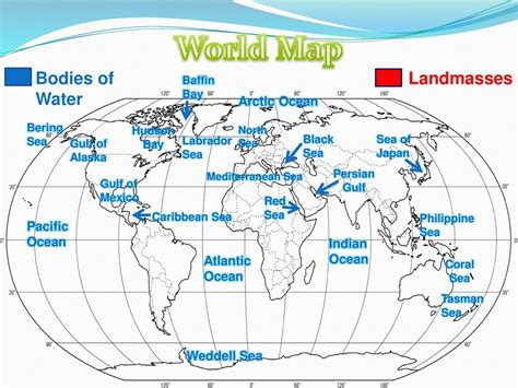 Baffin Bay World Map