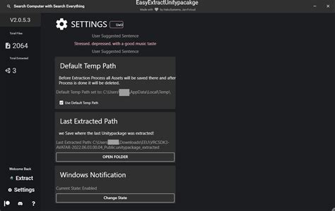 GitHub HakuSystems EasyExtractUnitypackage EasyExtractUnitypackage Is A Software To Get Files