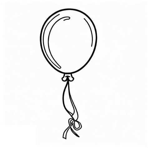Bedruckbare Luftballons Ausmalbilder Kostenlos Herunterladen