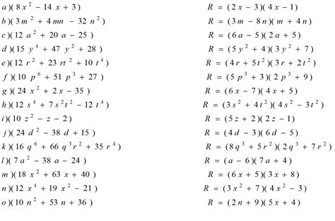 Logimath77 Factorizacion Trinomio De La Forma Ax2 Bx C
