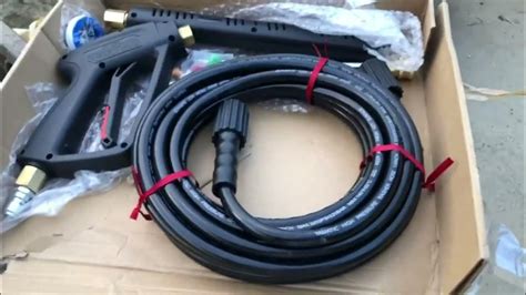 Yamatic Pressure Washer Gun And Hose Kit 25 Ft Power Washer Hose And