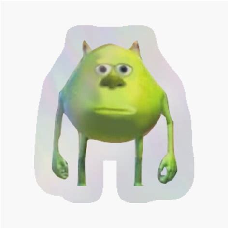 Mike Wazowski De Dos Ojos Mike Wazowski With Two Eyes Meme Template